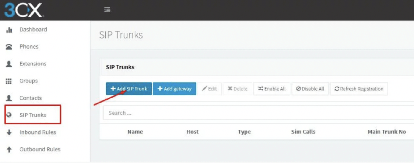 3CX Sip Trunk Kurulumu - Regnum Network